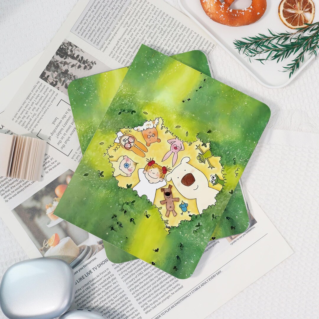 Custom Cartoon Farm Animals iPad Case for iPad A16 11" 2025 10 10.9" 7 ...
