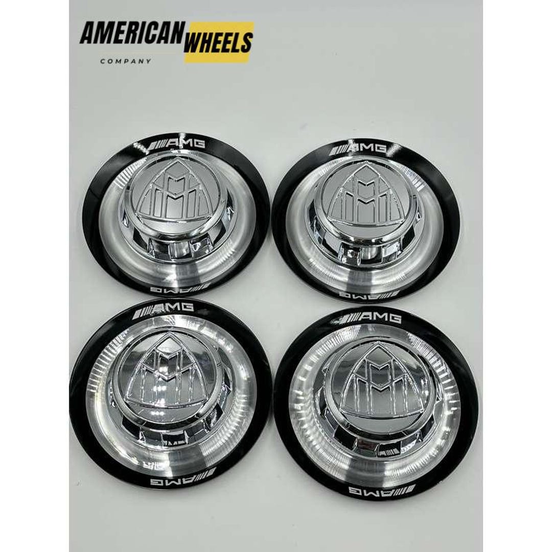 Mercedes Benz AMG Maybach Wheel Center Caps, 144mm Chrome Hubcaps - Etsy
