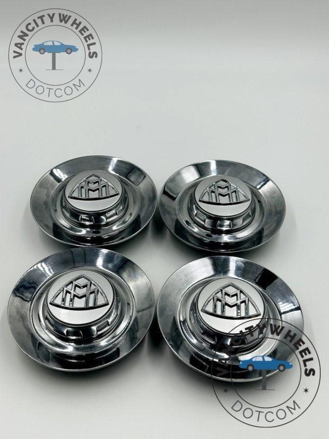 Maybach 146mm Chrome Wheel Center Hub Cover Cap for Mercedes Benz ...