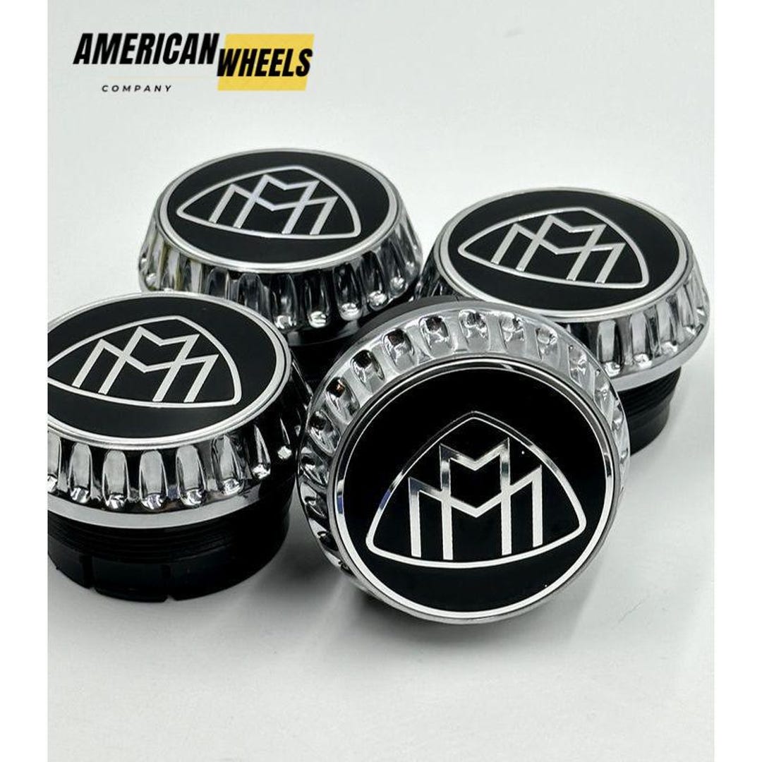 Maybach Black Wheel Center Cap, 68mm Screw-in Hub Cap - Etsy