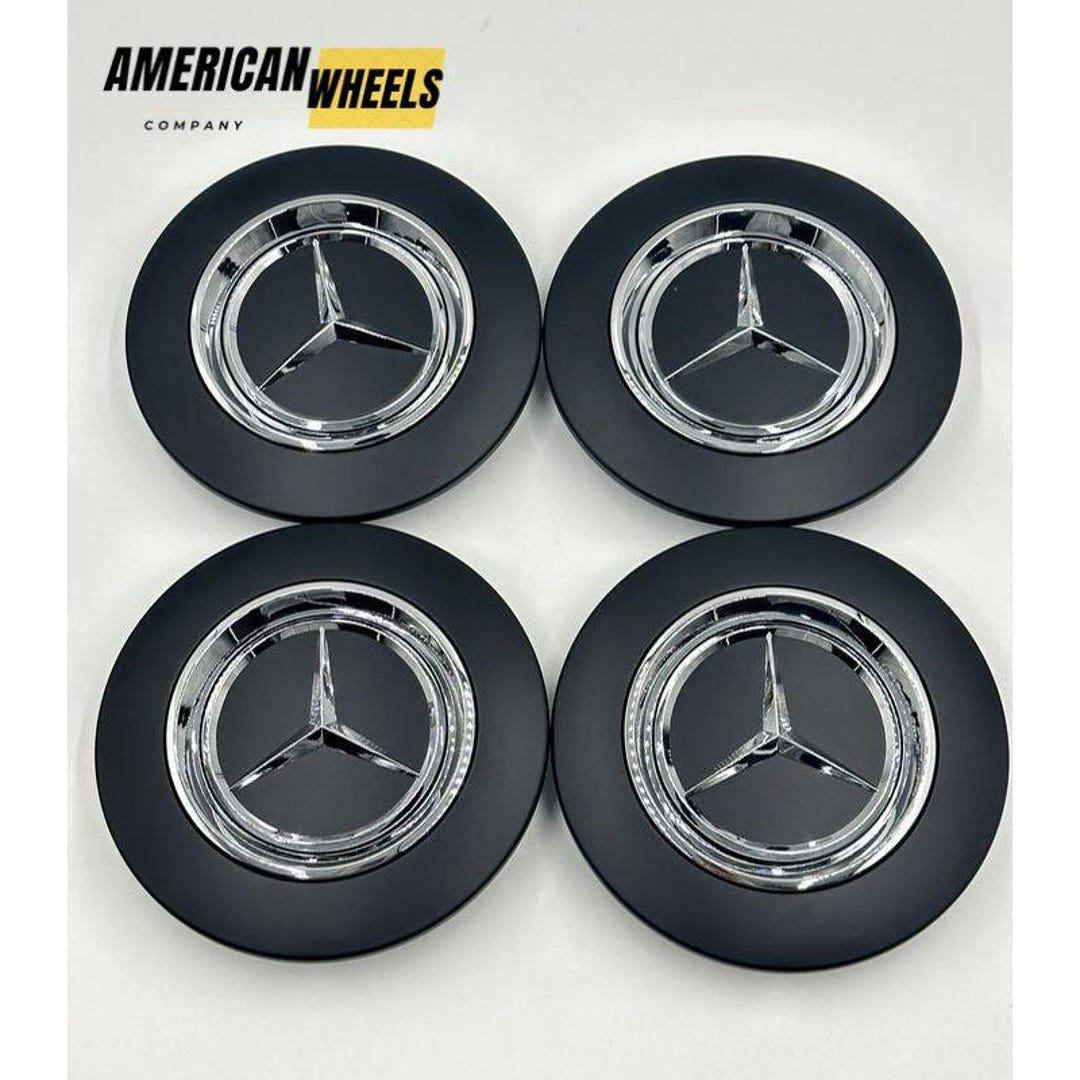 Mercedes AMG G63 Hub Cover for A0004003300 – Matte Black Forged Wheel ...