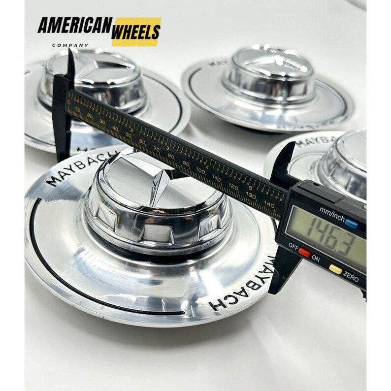 Chrome Mercedes Maybach Wheel Center Cap, 146mm Hub Cover - Etsy