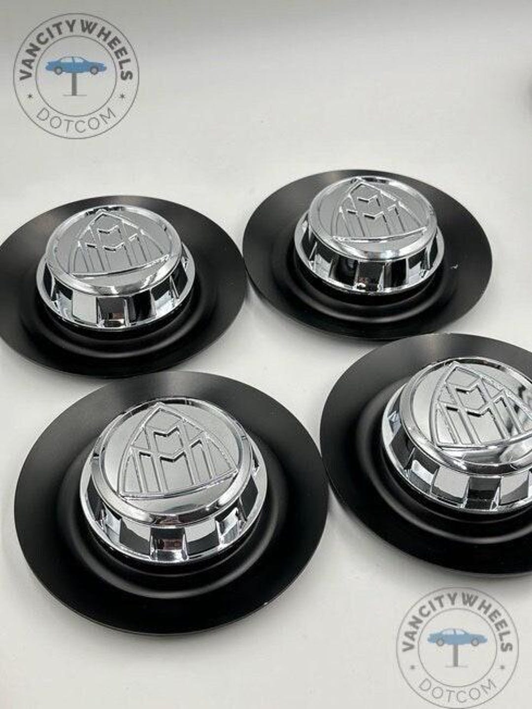 Mercedes Benz Maybach Wheel Hubcaps 154mm Black Mercedes Benz, Fits ...