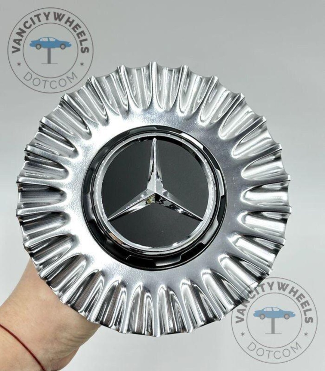 Chrome Mercedes Benz Maybach Center Cap Wheel Hub Cover, Fits Mercedes ...
