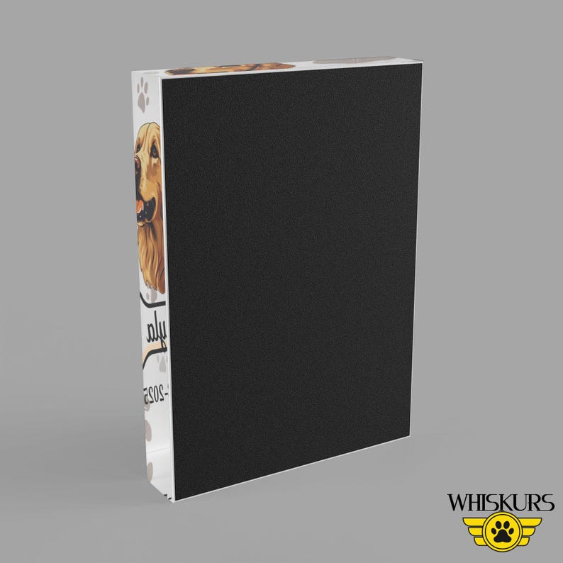 Personalized Pet Memorial Photo Block, Custom Dog Memorial Keepsake ...