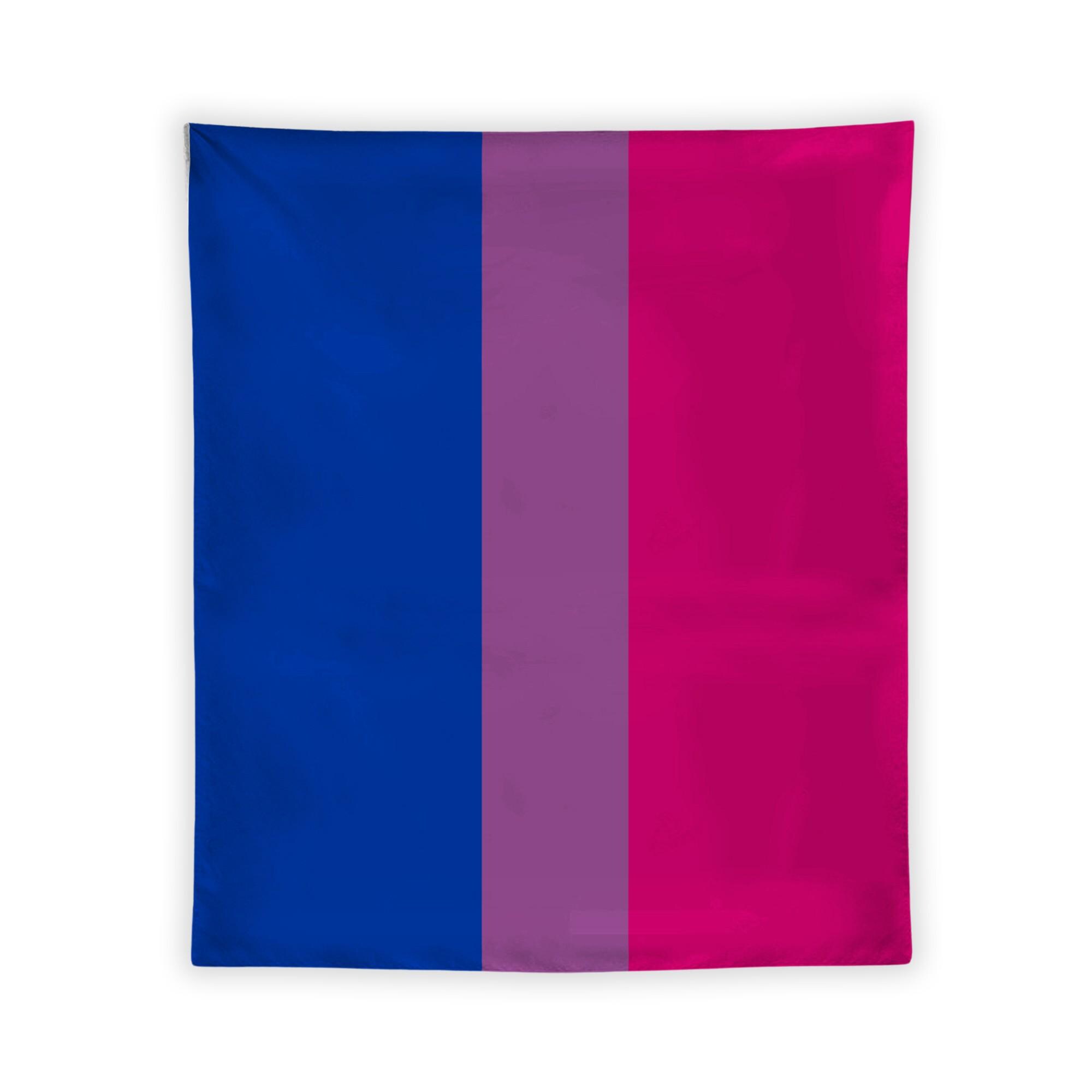 Personalized Bisexual Pride Flag Tapestry With Your Photo/text/logo ...