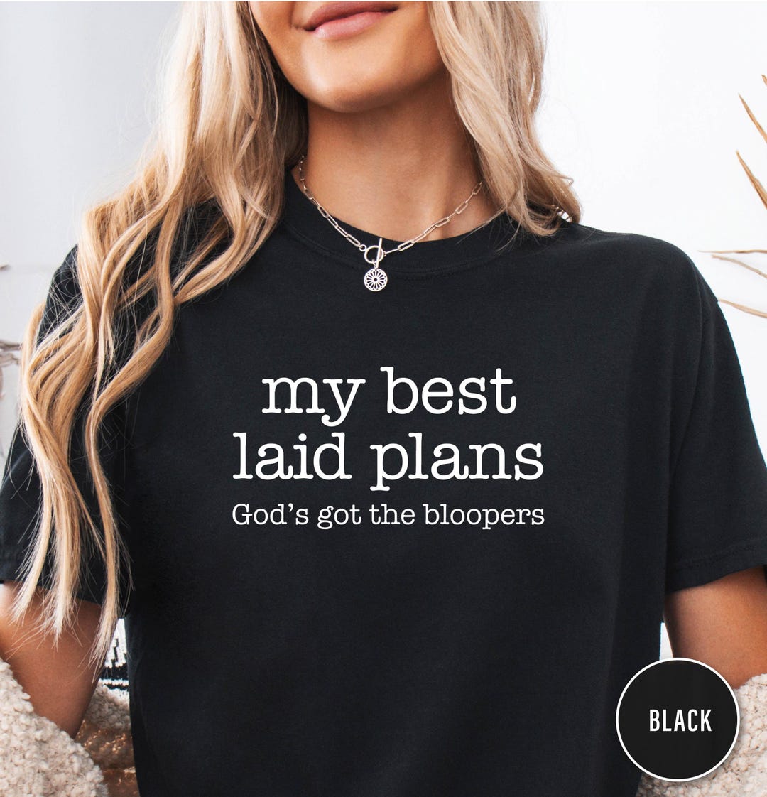 Funny Christian T-shirt: God's Bloopers - Comfort Colors Tee - Etsy