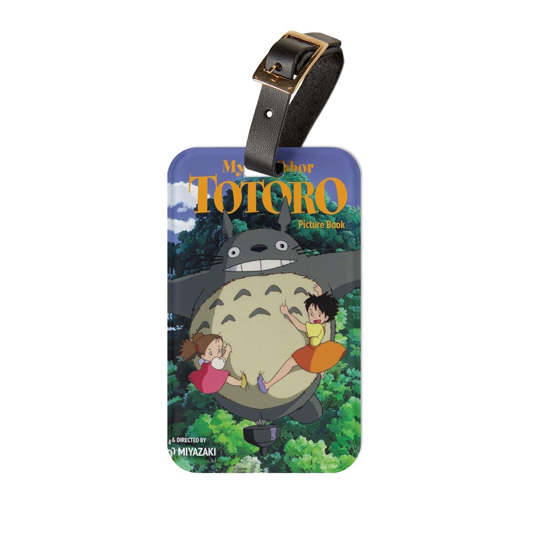 My Neighbor Totoro Luggage Tag, Whimsical Travel Accessory, Cute Bag ...