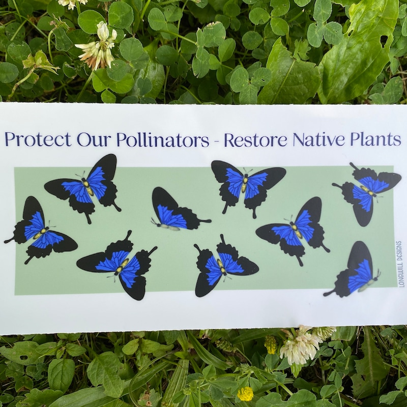 Pollinator Sticker - Etsy