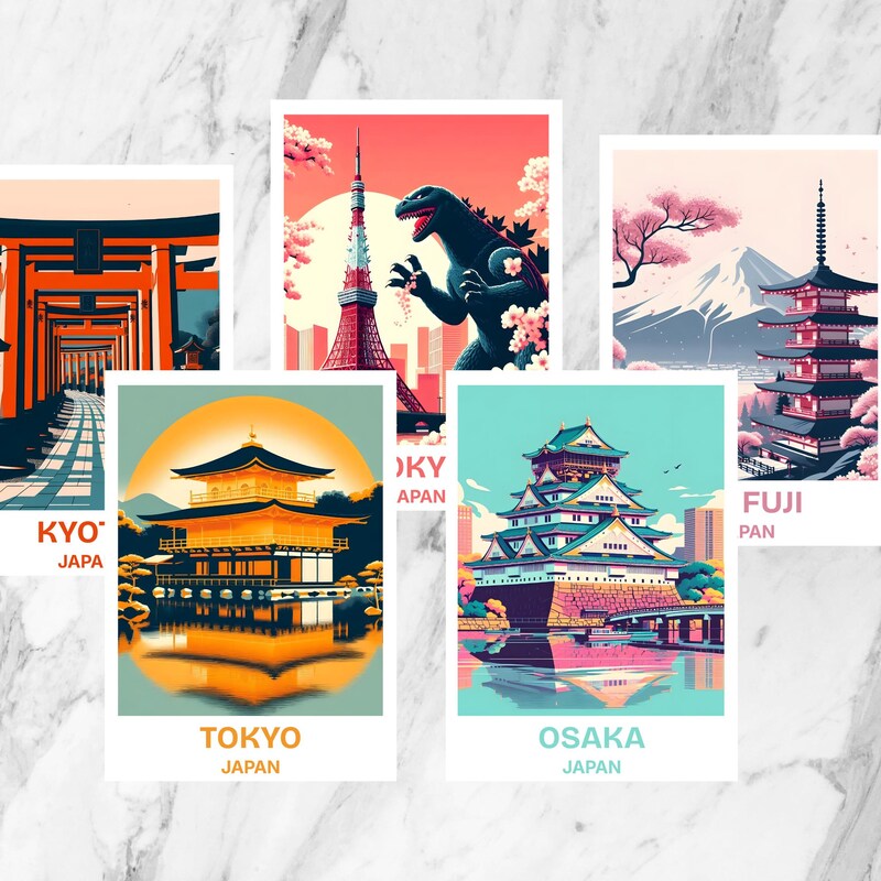 Postcard Kyoto - Etsy