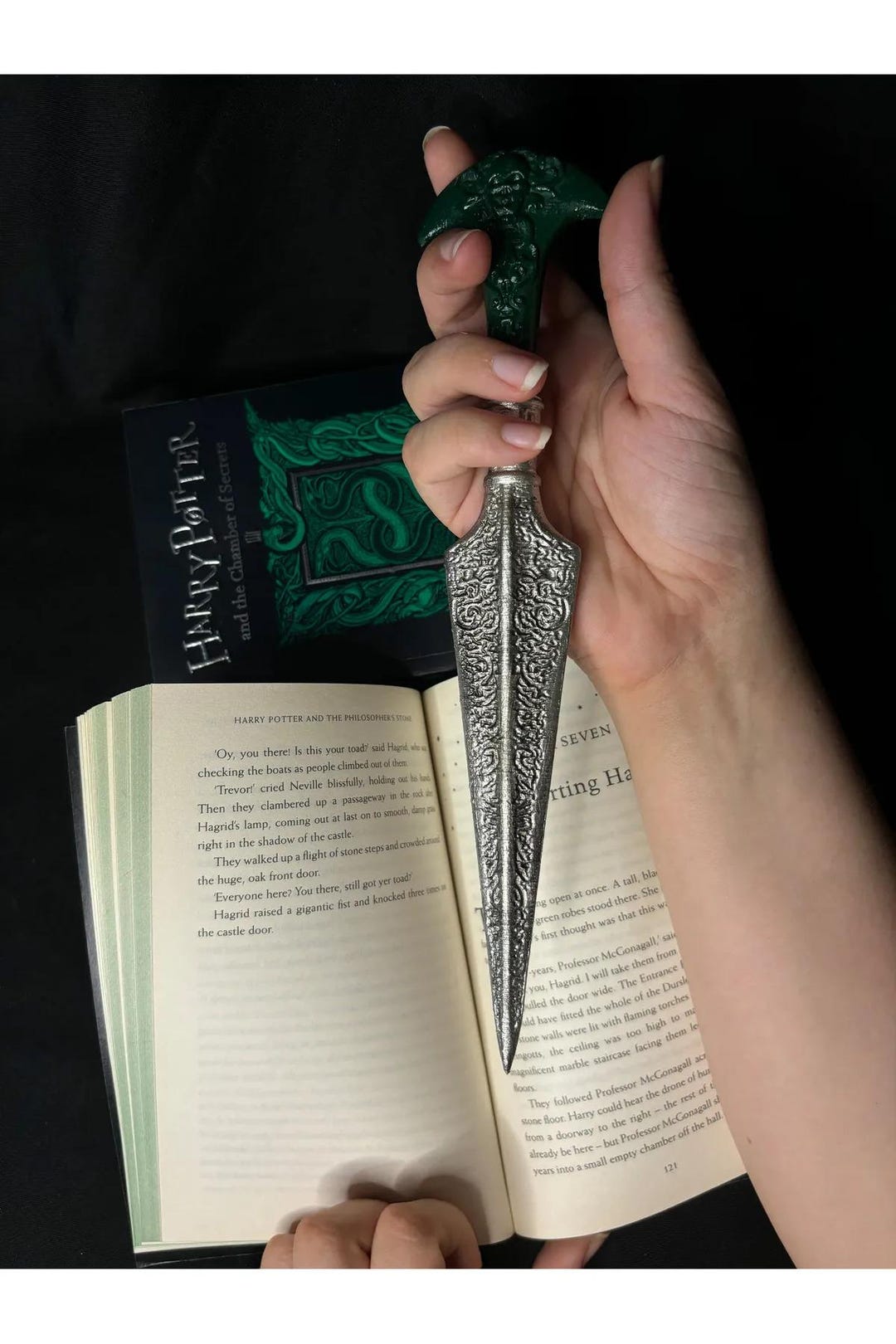 Gothic Dark Sorceress Dagger Replica 25 Cm Decorative Collectible Knife ...