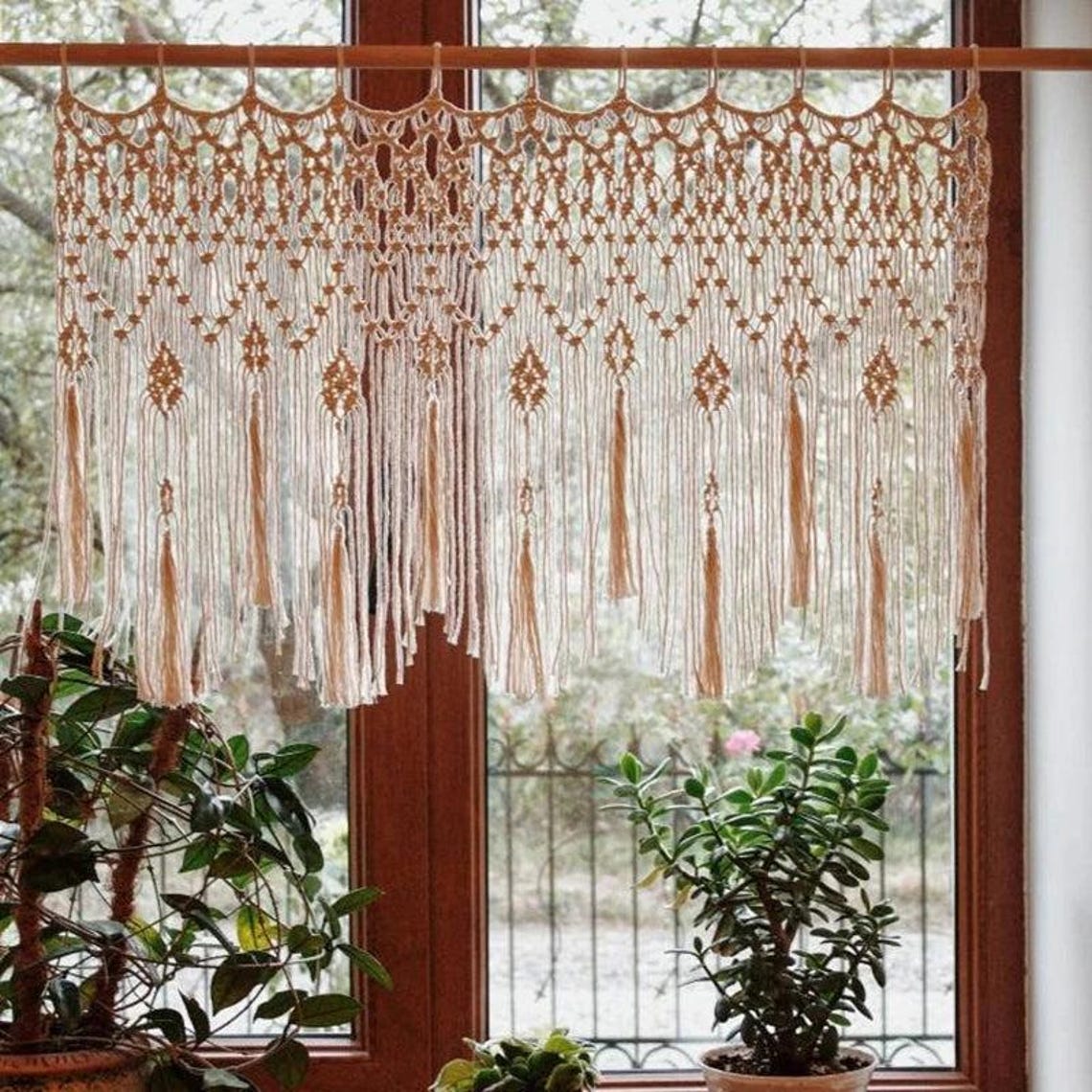 Rideau Macrame Boheme