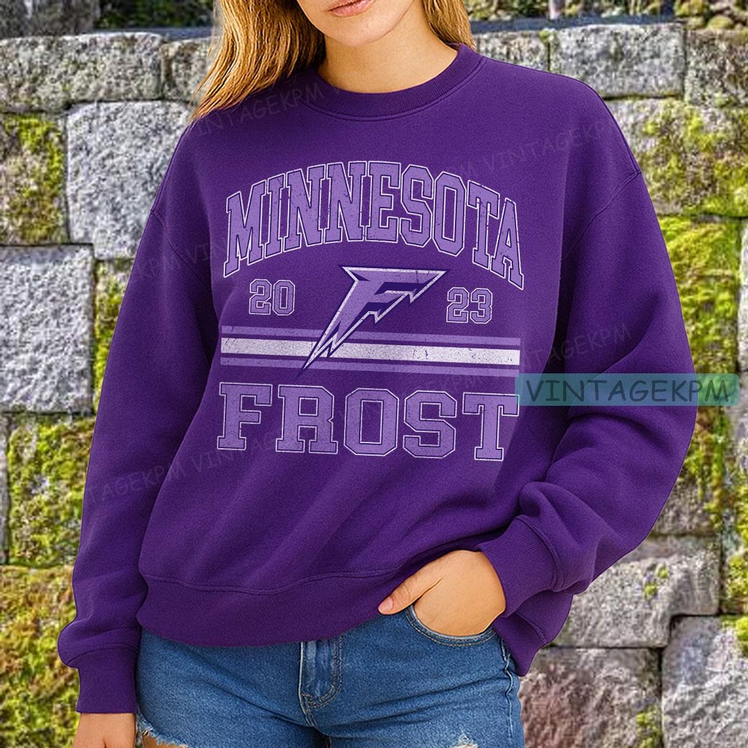 Vintage Minnesota Frost Sweatshirt, Minnesota Hockey Tshirt, Frost ...