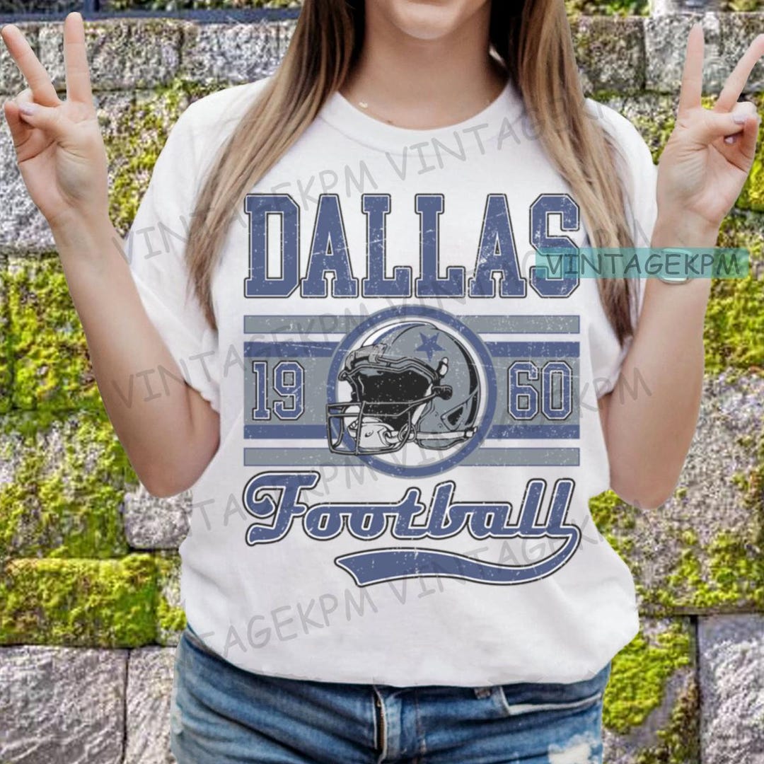 Vintage Dallas Football Png, Football PNG, Football Decor, Dallas Png ...