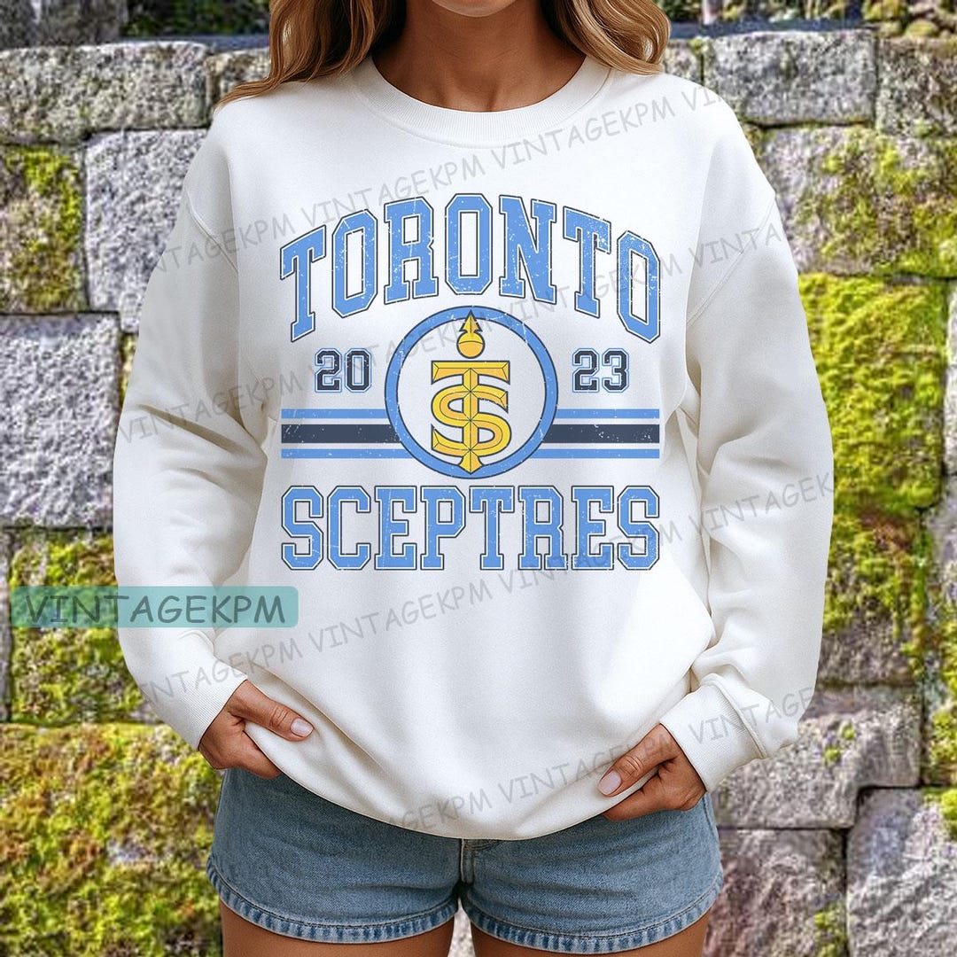 Vintage Toronto Sceptres Sweatshirt, Toronto Hockey Tshirt, Sceptres ...