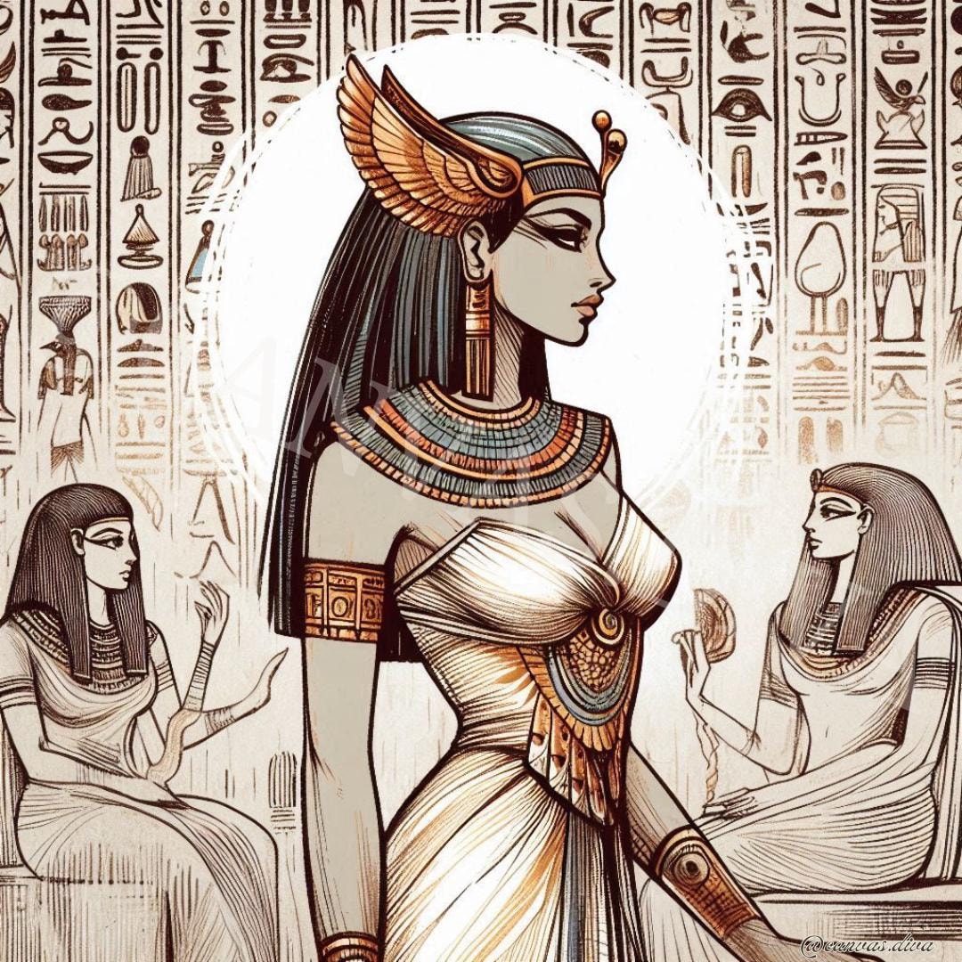 Cleopatra / Queen of the Ptolemaic Kingdom of Egypt - Etsy