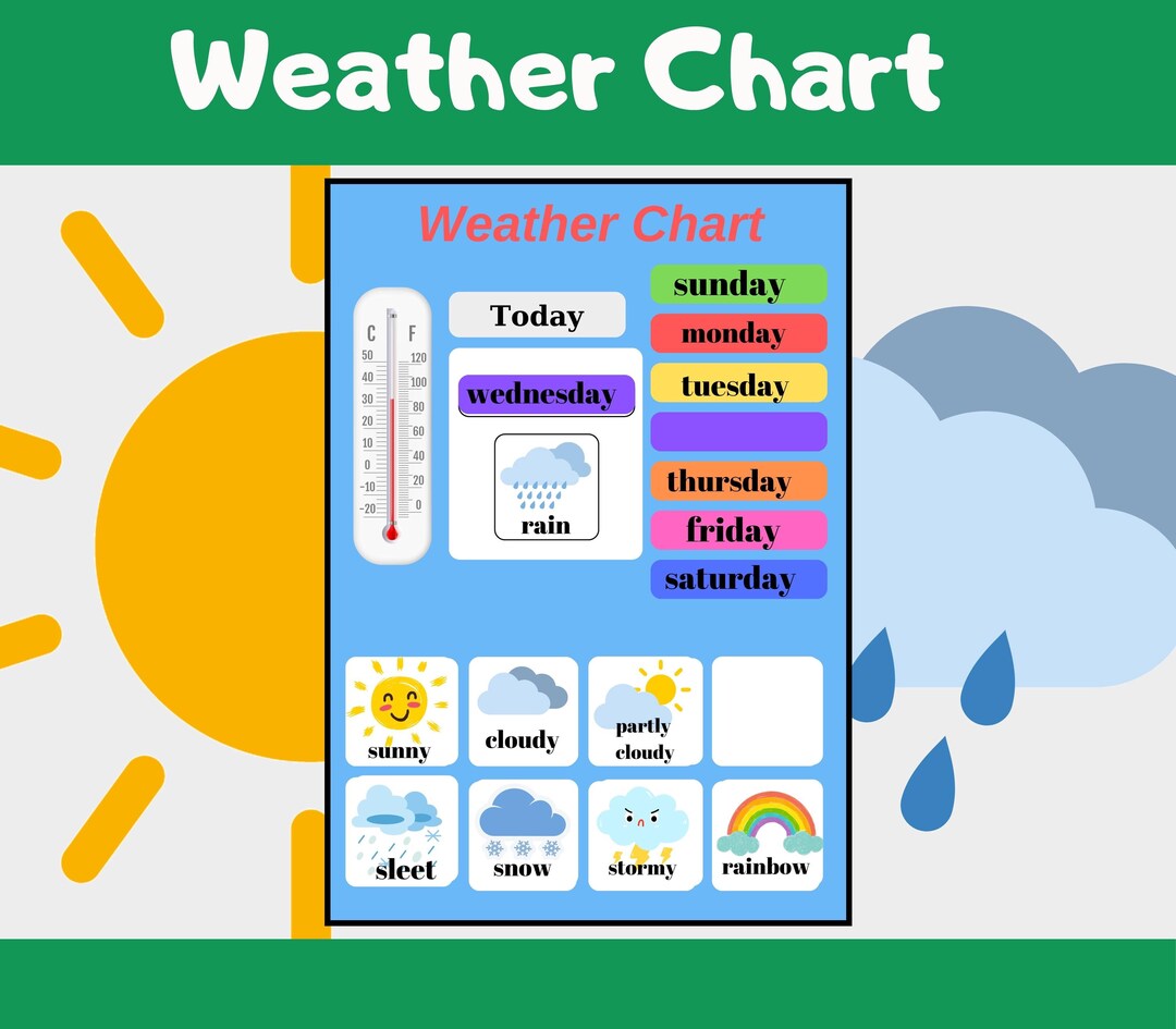 Weather Station | Montessori | Preschool Activities | Children ...