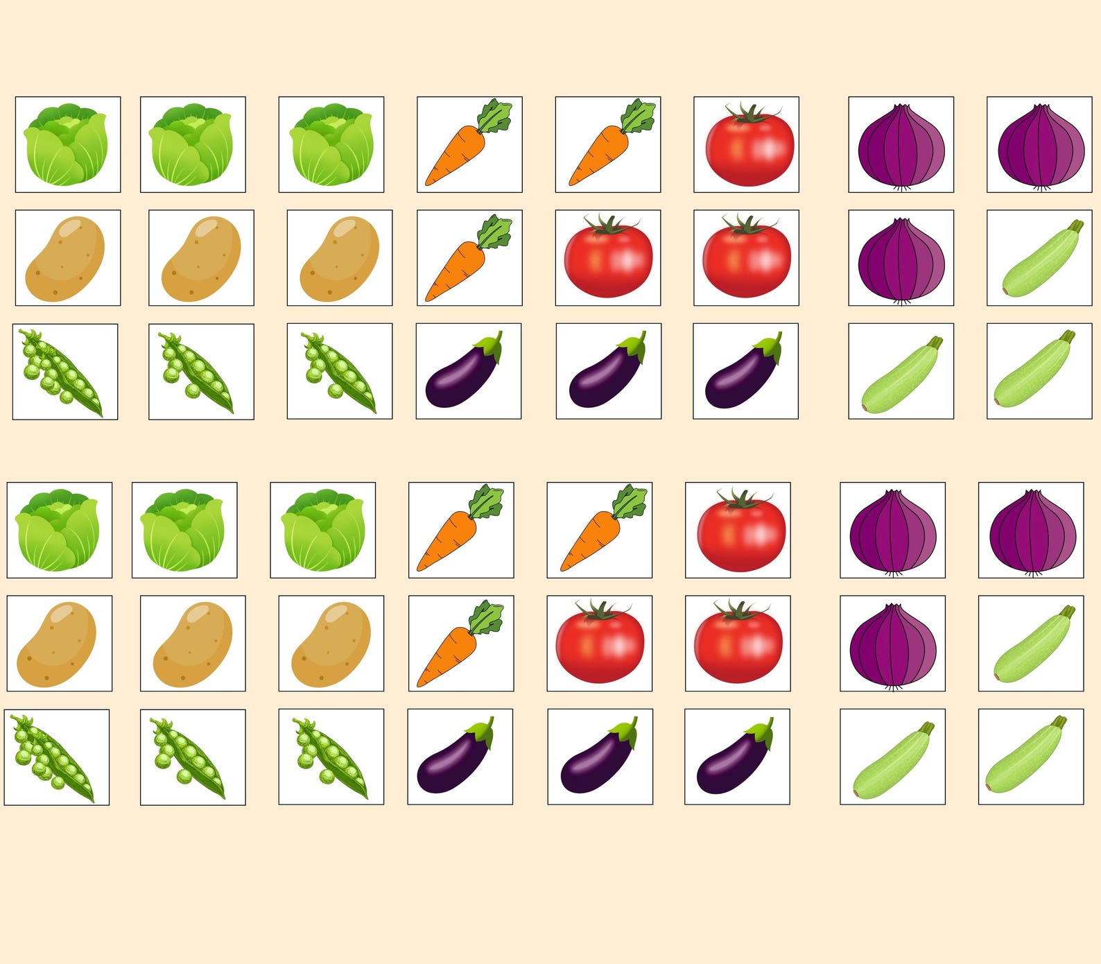Kids Can Cook, Educational Cooking Game With Ingredient Cards ...