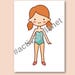 Printable Dress up Activity Girl Version, Dressing Activity, Kids Game ...
