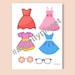 Printable Dress up Activity Girl Version, Dressing Activity, Kids Game ...