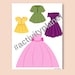 Printable Dress up Activity Girl Version, Dressing Activity, Kids Game ...