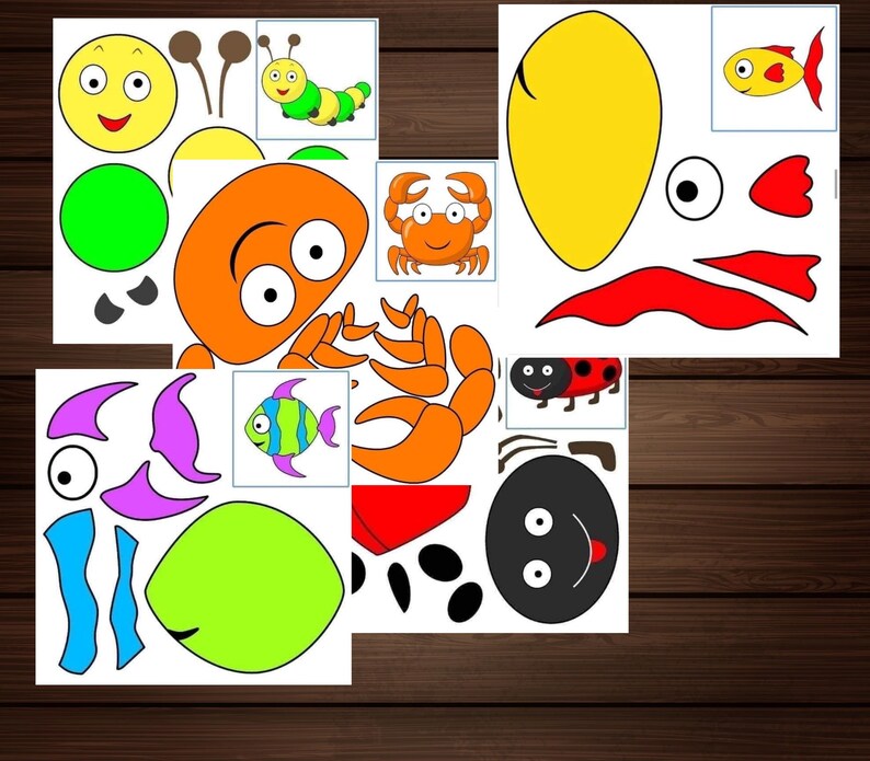 Cut and Paste Activities | Cut and Paste Animals | Cut and Paste Kids ...