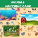Printable Matching Activity, Animal Matching Game, Toddler and ...