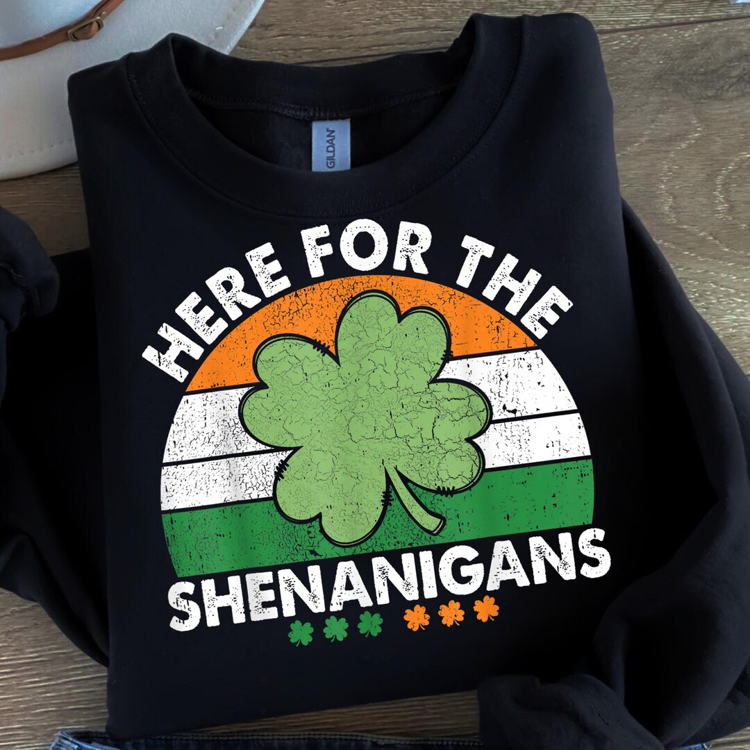 St. Patrick's Day Clipart - Here for the Shenanigans & Dibs on the ...