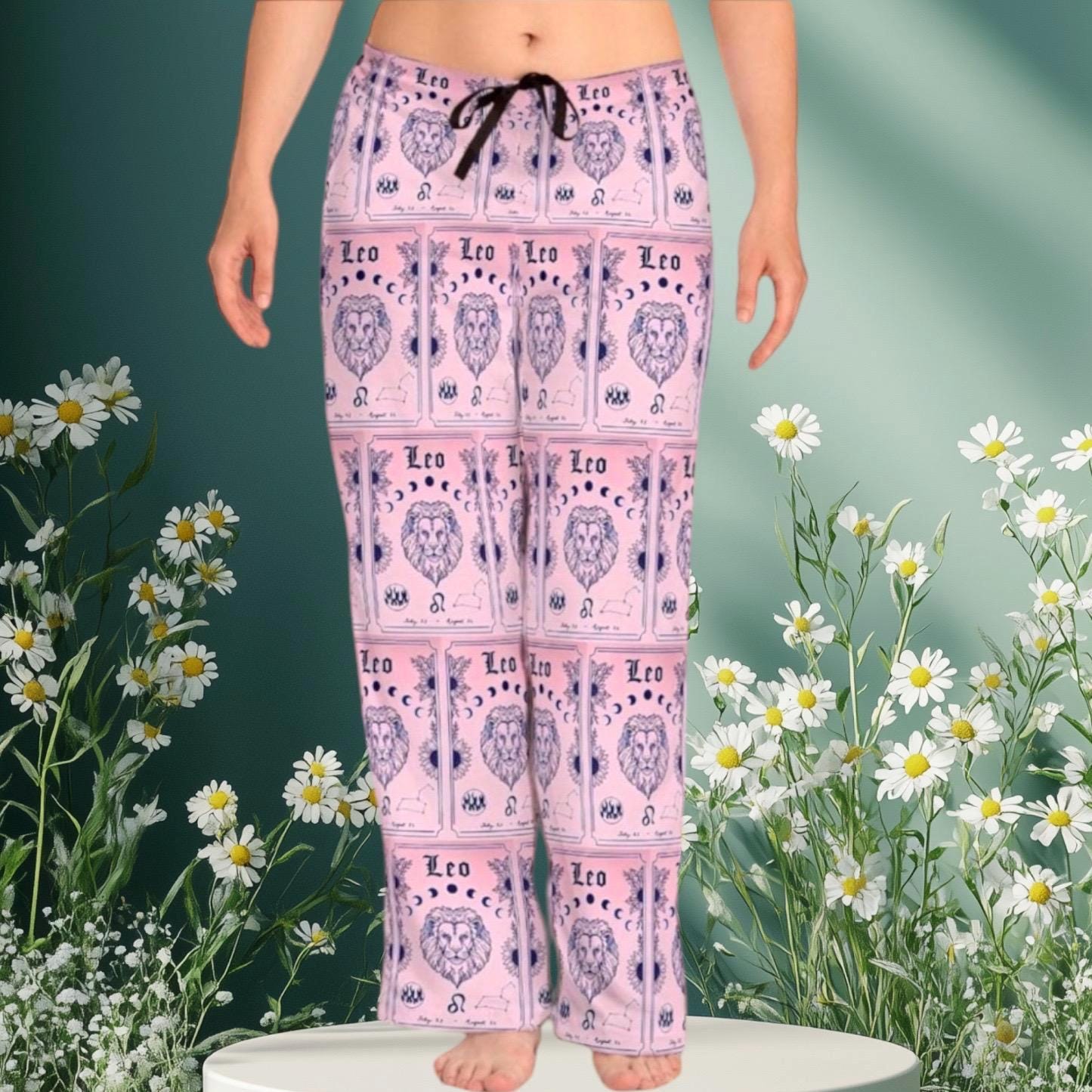 Leo Pajama Pants for Women | July 23 - August 22 Birthday Gift | Witchy ...