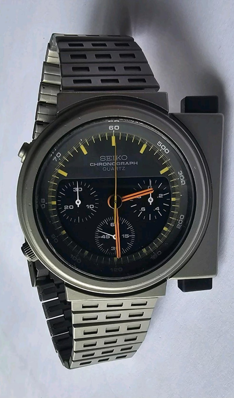 Vintage Seiko Aliens Ripley 7a28 7000 Speedmaster JDM Watch read ...