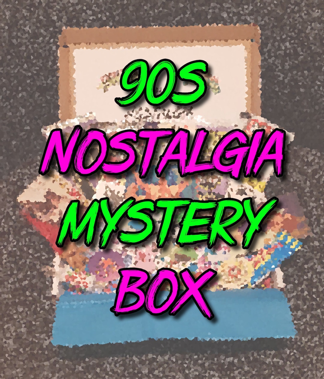 90s Nostalgia Mystery Box * Letterbox Gift * Surprise, Unboxing ...