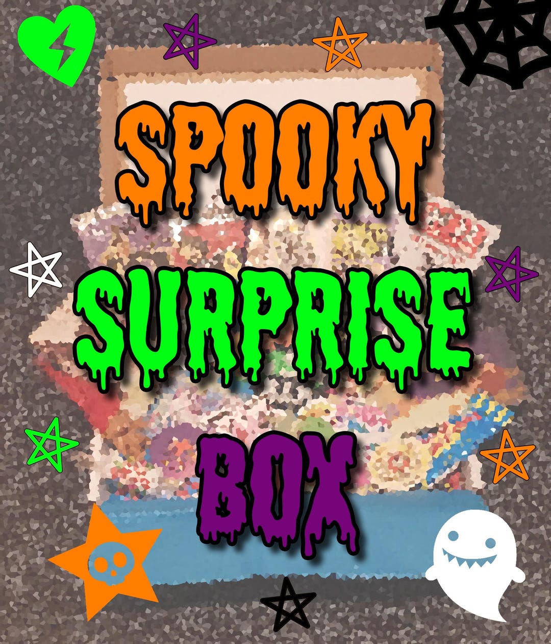 Spooky Surprise Box * Letterbox Gift * Mystery, Unboxing, Halloween ...