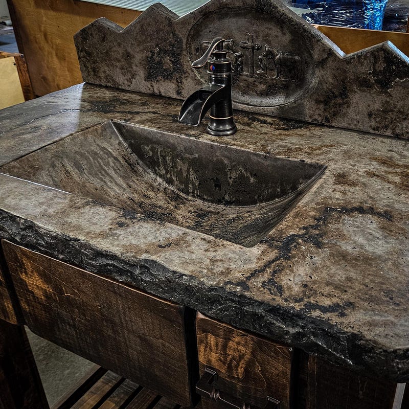 Live Edge Vanity - Etsy