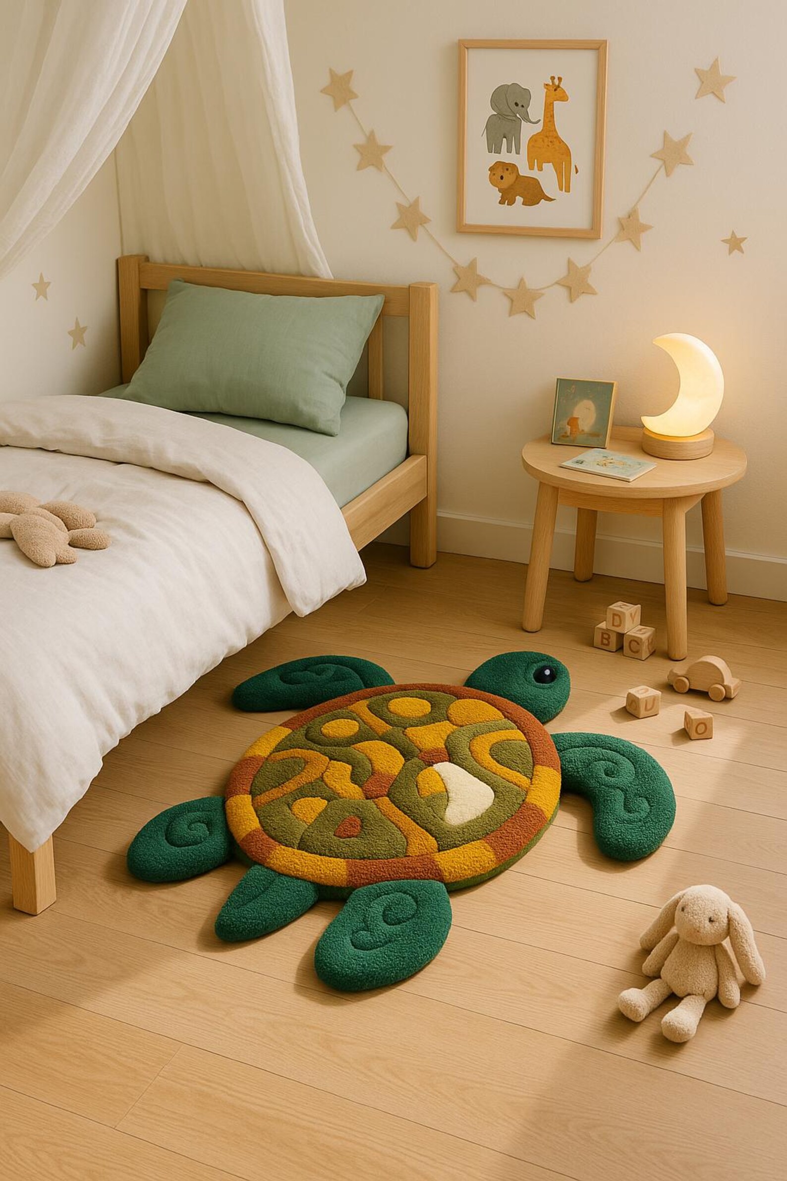 Hand-tufted Sea Turtle Rug – Kids Room or Nursery Decorative Rug - Etsy