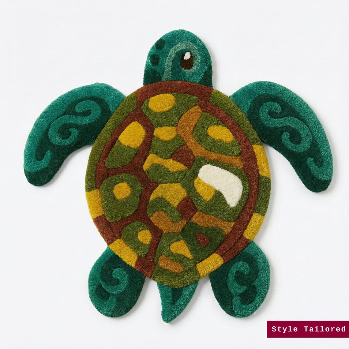 Hand-tufted Sea Turtle Rug – Kids Room or Nursery Decorative Rug - Etsy