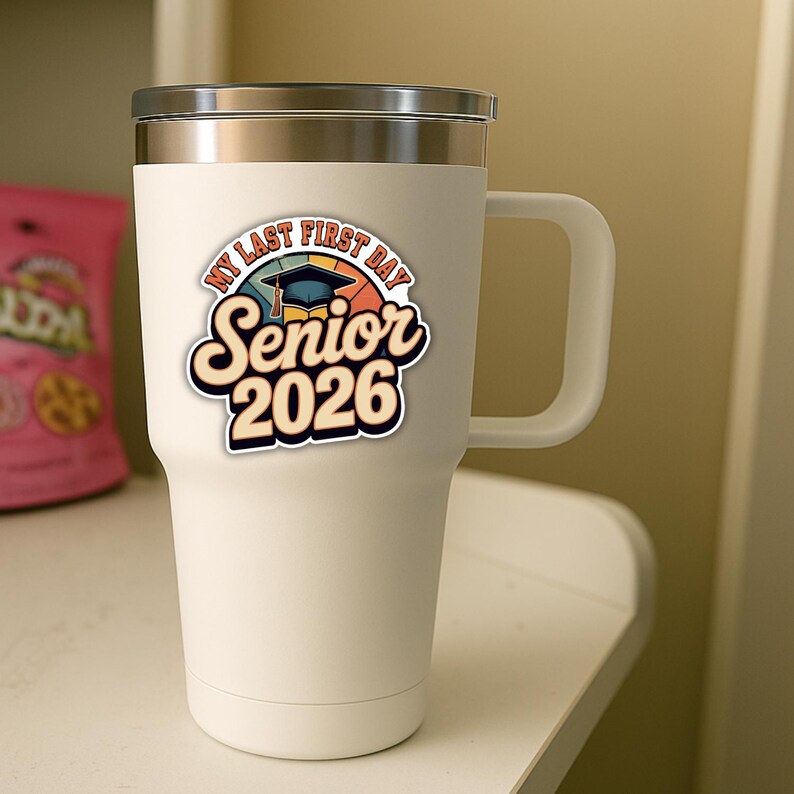 4PCS Senior 2026 Stickers – Class of 2026 Retro Vintage Graduation ...