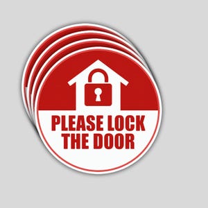 Please Close Door Behind You Sign - Etsy
