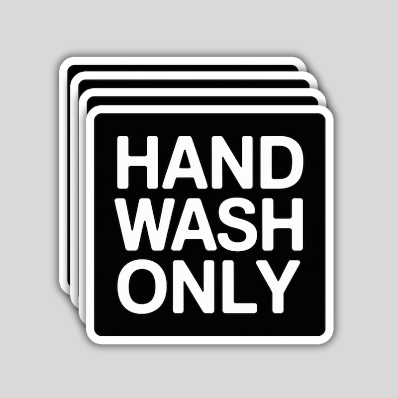 Hand Wash Only Signs - Etsy