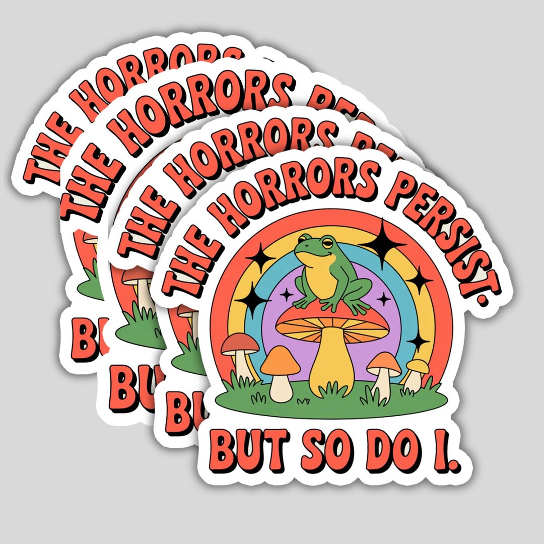 Funny Frog Meme Stickers (4pcs) – Cute "but so Do I" Waterproof Vinyl ...