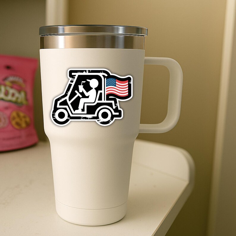 Funny Golf Cart Beer Stickers - Waterproof Vinyl Decals - 4 Pack - Etsy