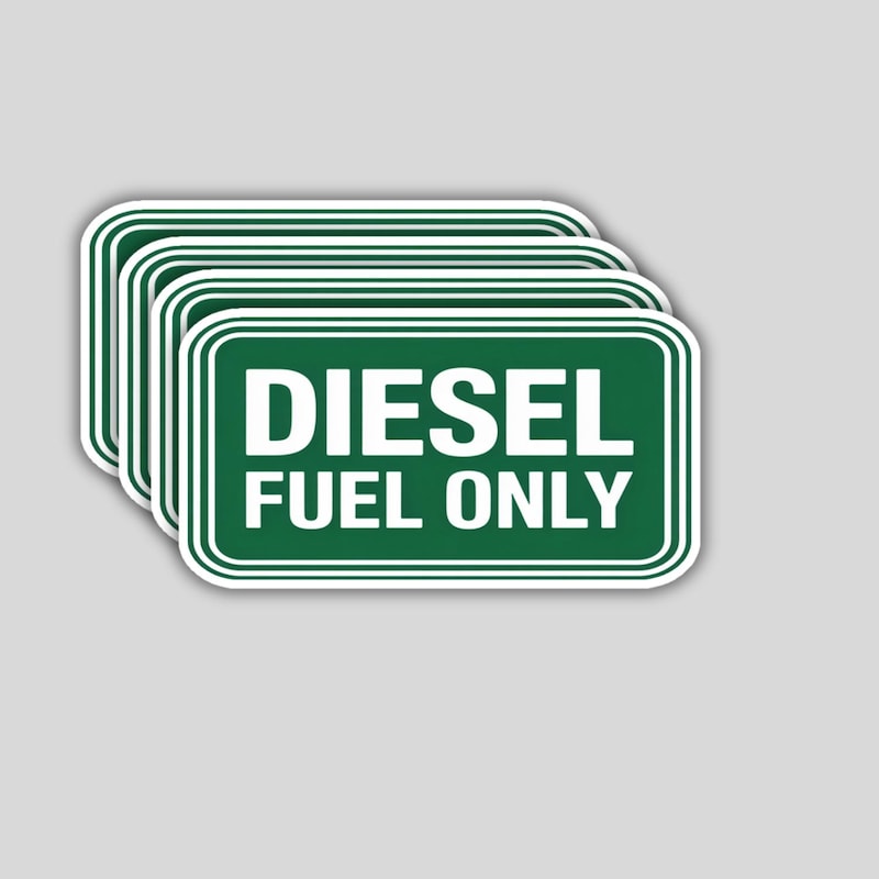 Fuel Warning Stickers - Etsy