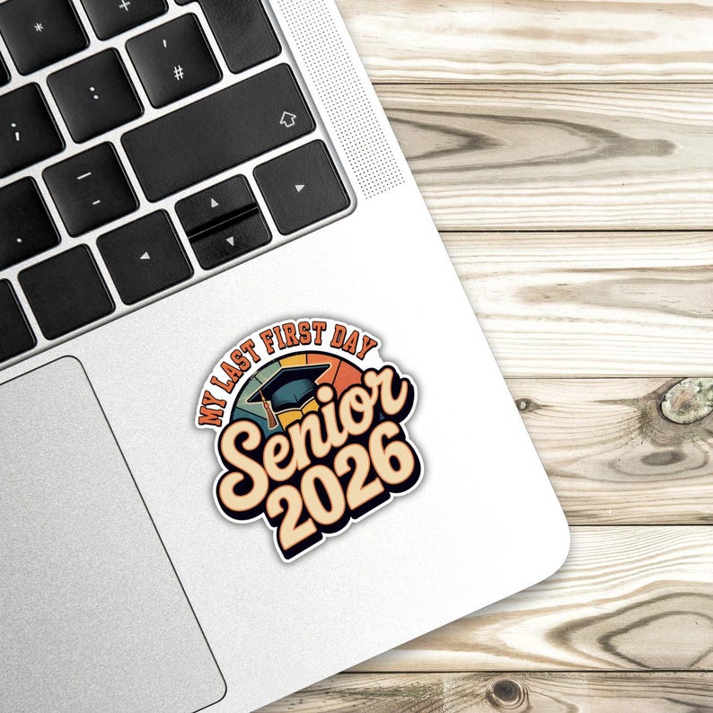 4PCS Senior 2026 Stickers – Class of 2026 Retro Vintage Graduation ...