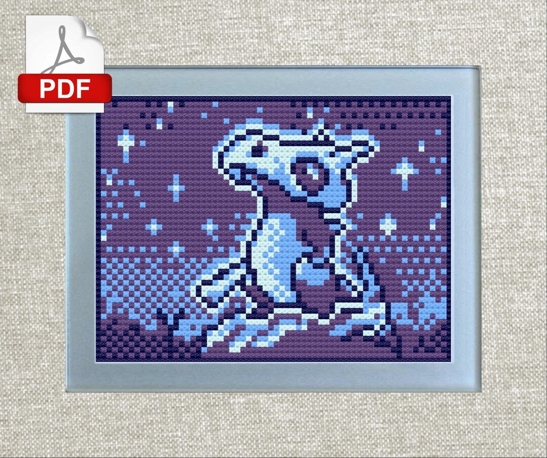 Cubone #104 - Pokémon TCG GBC Cross Stitch Pattern - Etsy