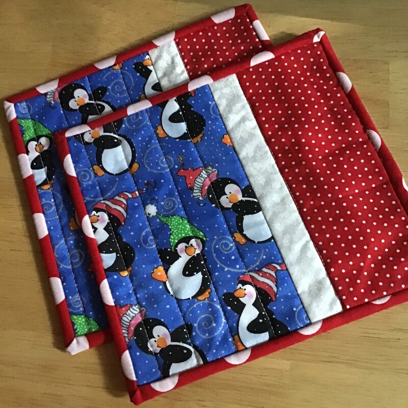 Christmas Mug Rugs - Etsy