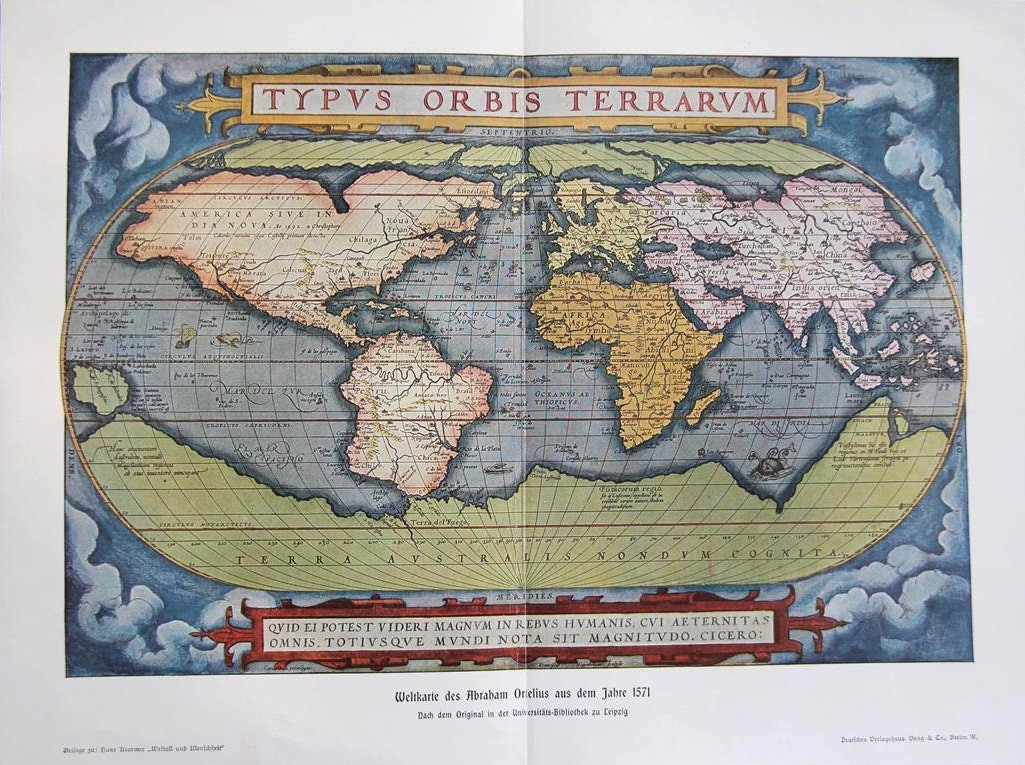 C. 1900 WORLD MAP Lithograph Original Antique Print View - Etsy