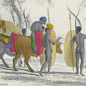 C. 1840 MOHAVE INDIAN CHIEF Lithograph - Vintage Native American ...