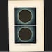 C. 1877 SOLAR ECLIPSE Print • Original Antique Print • Hand Colored ...