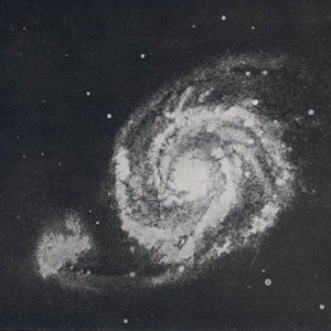 C. 1911 SPIRAL NEBULA Antique Print • Antique Astronomy Print • Lord ...