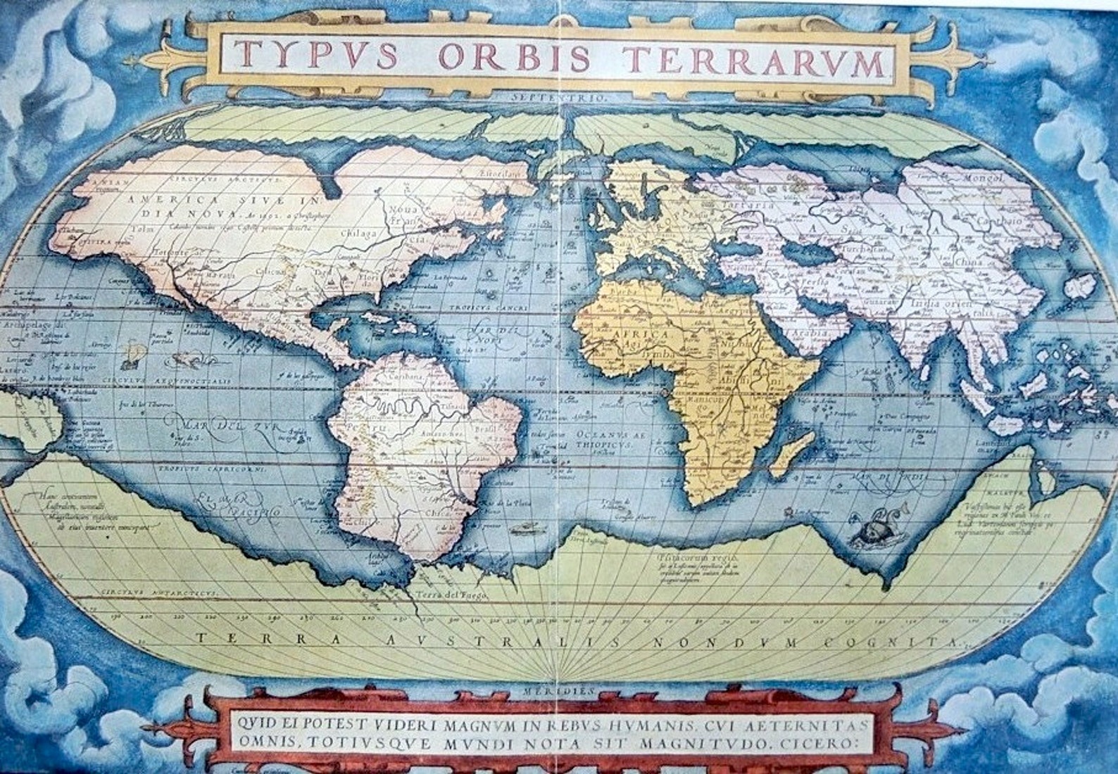 C. 1900 WORLD MAP Lithograph Original Antique Print View - Etsy