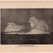 C.1900 ICEBERG Lithograph • Original Antique Print • Arctic Antarctic ...